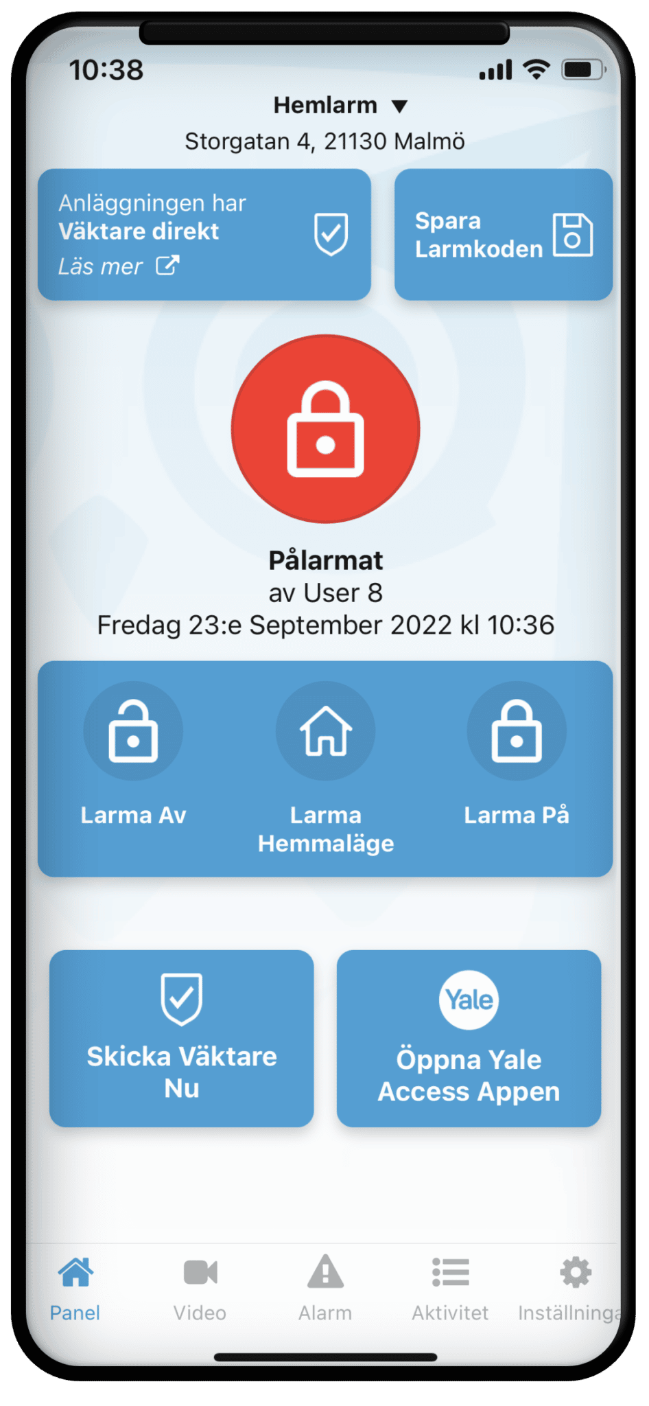 Larm, Hemlarm, Villalarm, Inbrottslarm med App- Svenska Alarm